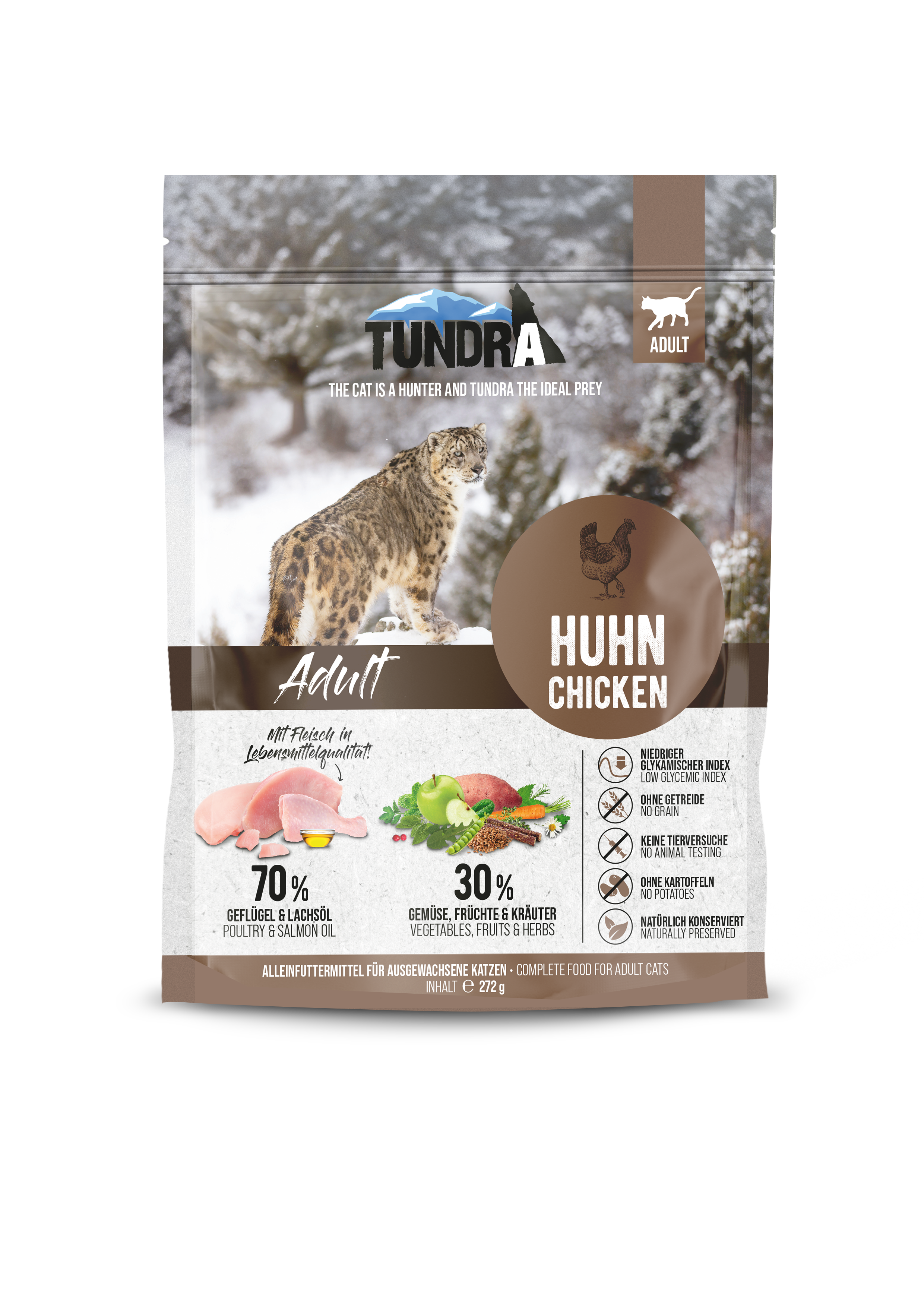 Tundra Katze Chicken Trockenfutter – getreidefrei – zoo.de