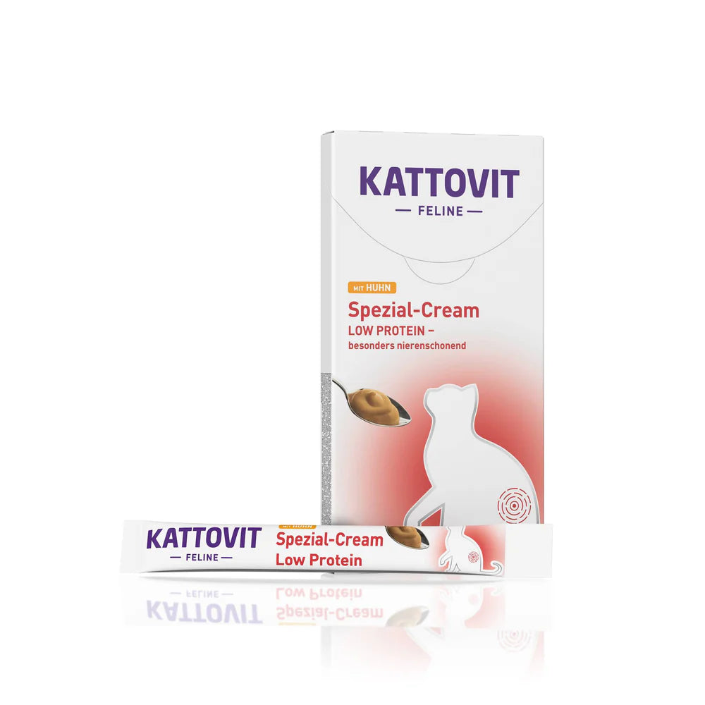 Kattovit nierenschonende Spezial-Cream Low Protein – zoo.de