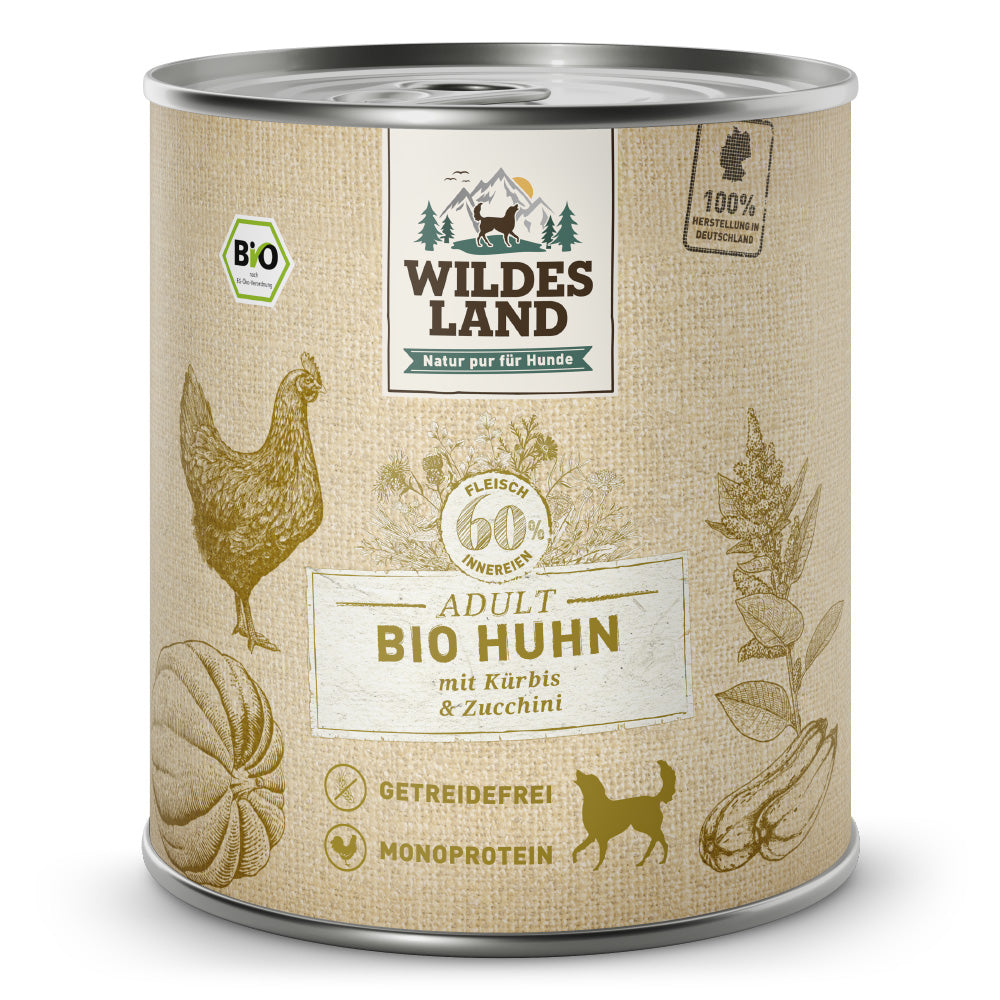 Wildes Land Hund Bio Huhn+Amaranth – zoo.de