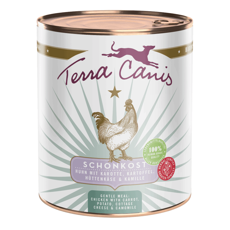 Terra Canis Schonkost Magen-Darm-Menü Huhn+Karotten+Fench... – zoo.de