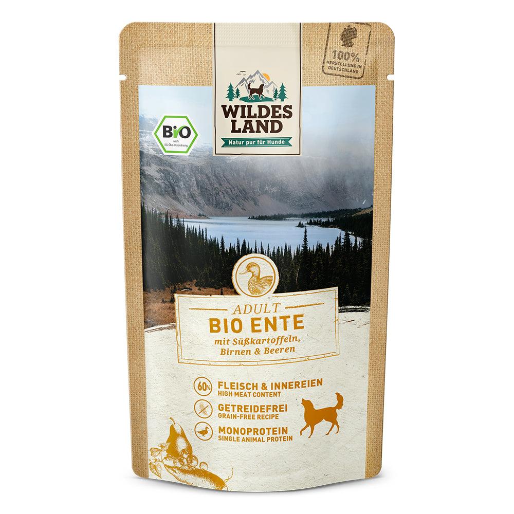 Wildes Land Hund Bio Ente+Süßkartoffeln – zoo.de