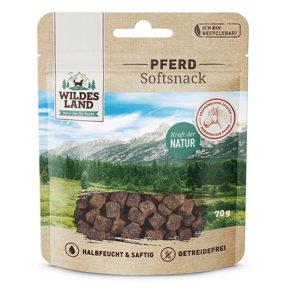 Wildes Land Hund Softsnack Pferd – zoo.de