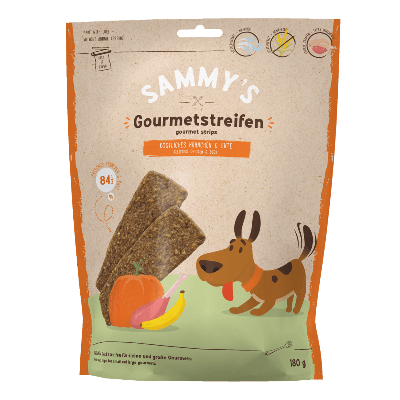Bosch Sammy's Gourmetstreifen Huhn&Ente Hundesnack – zoo.de