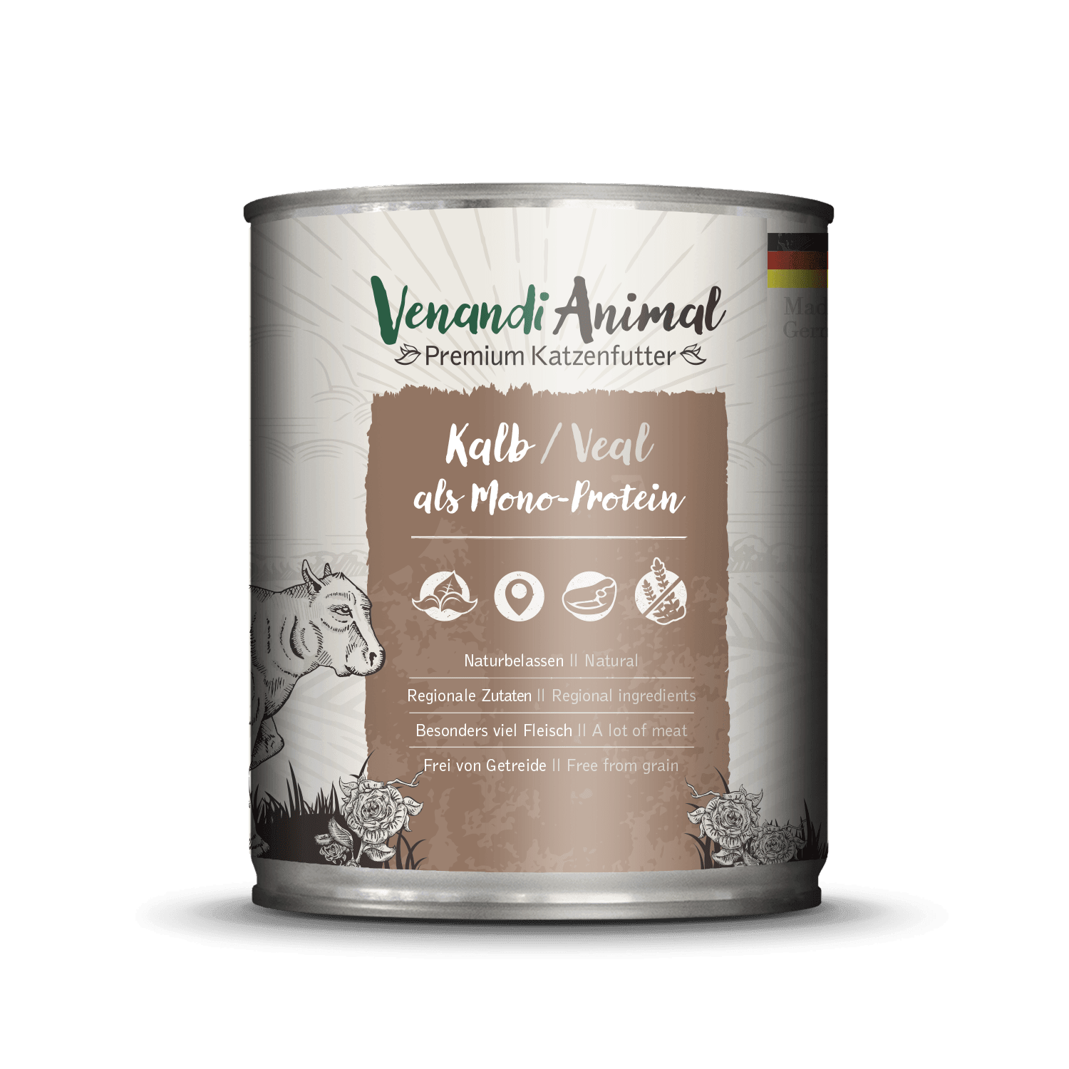 Venandi Animal - Kalb als Monoprotein – zoo.de